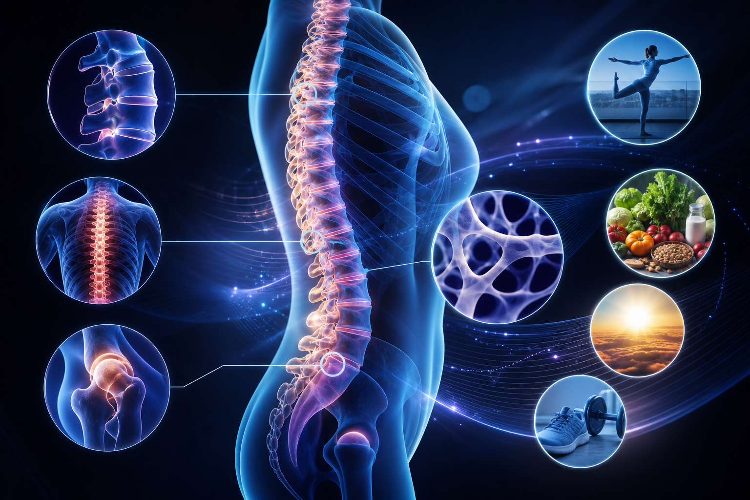 Comprendre les fractures liées à l’ostéoporose : symptômes, causes et ...